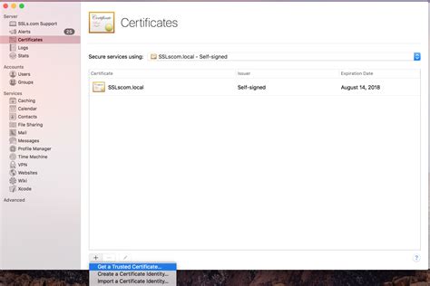 How To Generate A Csr On Mac Os Servers Helpdesk How To Generate A Csr On Mac Os Servers Helpdesk