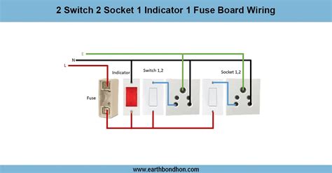 Switch And Socket Connection Diagram Easy Wiring Guide For Home