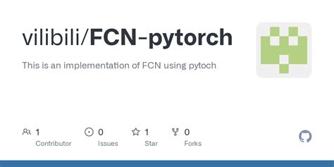 github vilibili fcn pytorch this is an implementation of fcn using