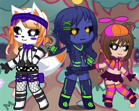 Fnia World Vendor Trio Alternative Eyes By Gachasnowflake80 On Deviantart