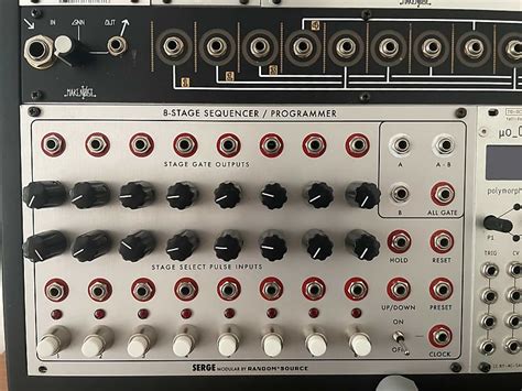 Random Source Random Source Serge 8 Stage Sequencer Eurorack Reverb