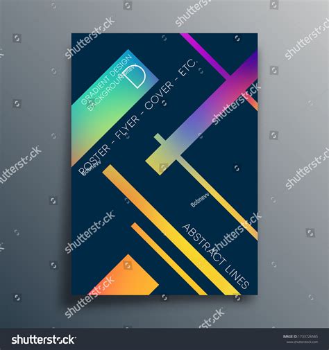 Abstract Background Design Linear Gradient Texture Stock Vector Royalty Free 1733726585