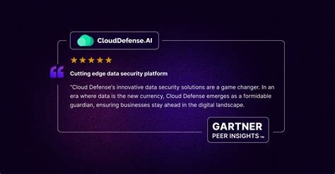 Clouddefenseai Gartner Gartnerreview Dataprotection Securebusiness Techguardians