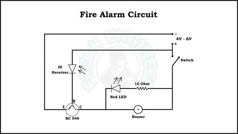 Door Alarm Schematic Diagram Alarm Purpose Diagram Simple Ci