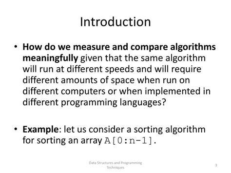 Introduction To Analysis Of Algorithms Ppt Download