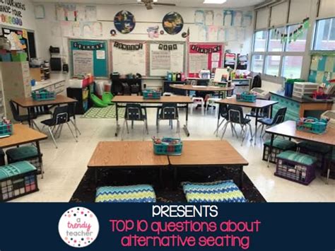 A Trendy Teacher Alternative Classroom Seating Alternative Seating