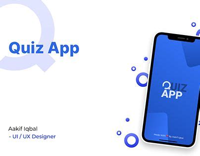 Quiz App App Design