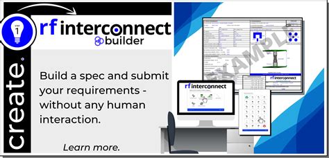 Rf Interconnect All In One Rf Connector Building Platform Industry Wide