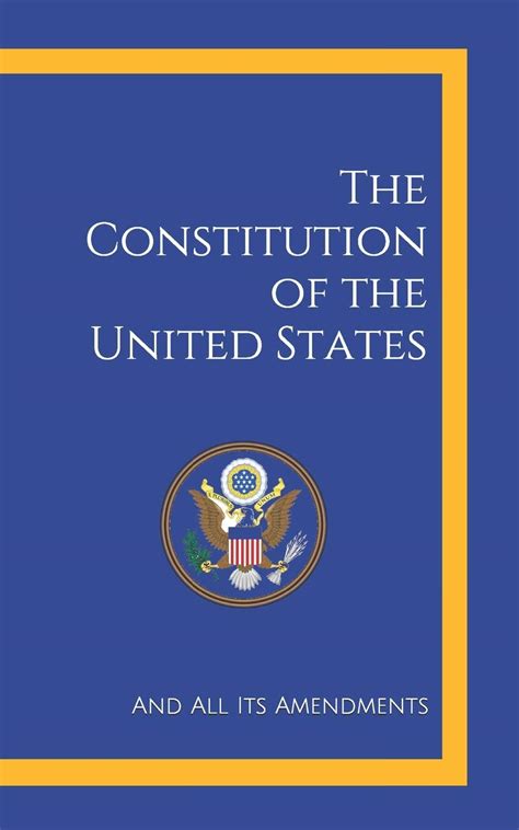The Structure Of America And All Its Amendments