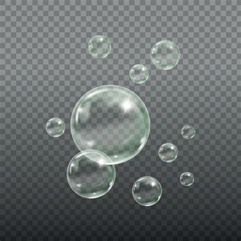 Vector Illustration Of Soap Bubbles Vector Art At Vecteezy
