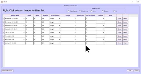 Kitchen Cabinet Cut List Software Cabinets Matttroy