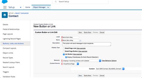 Table Of Contents Sms Magic Basic Setup Sms Button Configurations