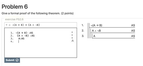 Solved Problem Give A Formal Proof Of The Following Chegg