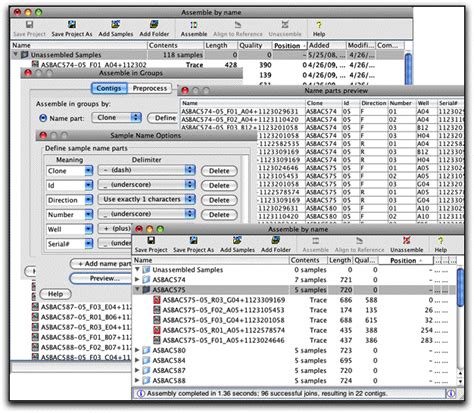 Sequence Assembly Software Codoncode Aligner For Dna Analysis