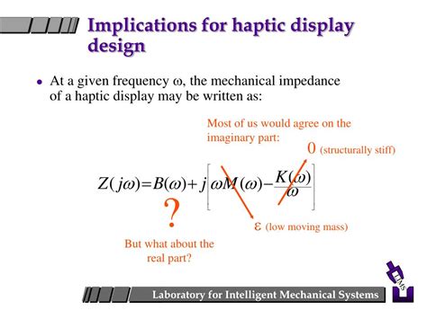 ppt considerations for robust haptic interaction with virtual dynamic