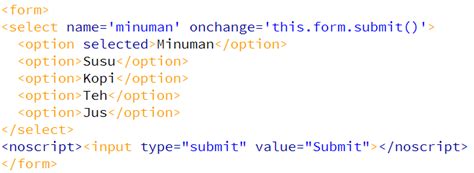 Membuat Auto Submit Dengan Javascript