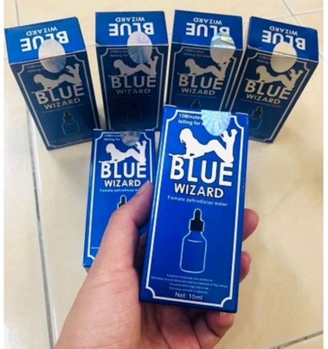 Original Blue Wizard Female Sex Drops Aphrodisiac Ubuy India