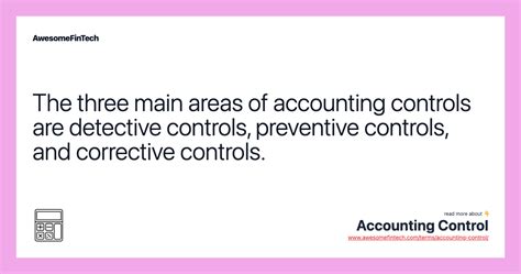 Accounting Control Awesomefintech Blog