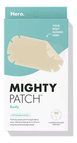 Hydrocolloid Patch Mighty Patch Hero Cosmetics Body 4ct Mercadolivre