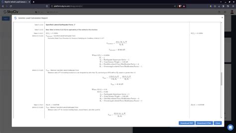 Nbcc 2020 Seismic Load Calculations Skyciv Engineering