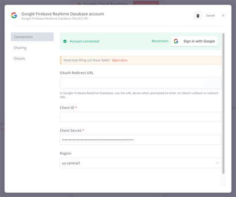 Google Firebase Realtime No Project IDs Available Questions N8n