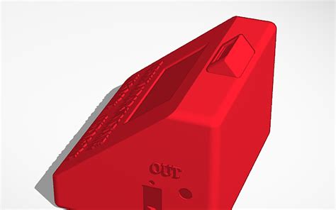 3d Design Caja Voltimetro Tinkercad