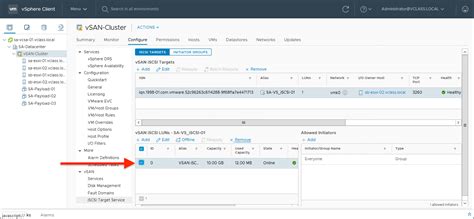 How To Configure VMware VSAN ISCSI Target Service On VSphere TechCrumble