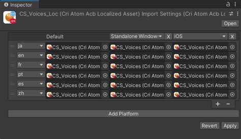 Cri Assets For Unity Cri Middleware Blog