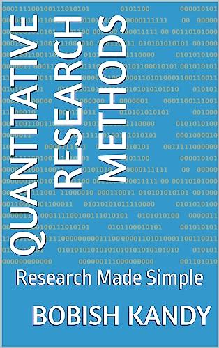 Quantitative Research Methods Research Made Simple EBook Kandy Bobish Amazon In Kindle Store