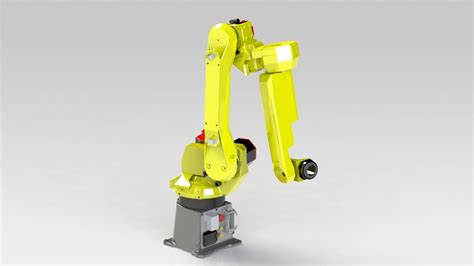 Fanuc M 10ia Robot Solidworks 3d Cad Model Grabcad