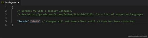 Vscode设置为中文显示error While Installing Chinese Simplified 简体中文 Csdn博客