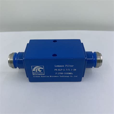 China Best Low Pass High Pass Band Pass Band Stop Filter Company 2700 3100 Mhz Low Pass Filter