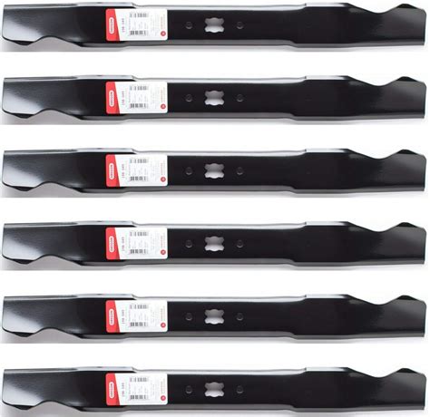 Amazon.com : Oregon 6PK 198-049 Mulch Blades for 21" MTD Cub Cadet Troy-Bilt 742-0741 942-0741 ...
