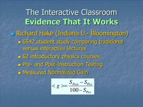 Ppt Interactive Classroom Why Use A Classroom Response System