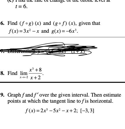 Solved 36 Find Fg X And Gf X Given That F X X2 9 Chegg Com