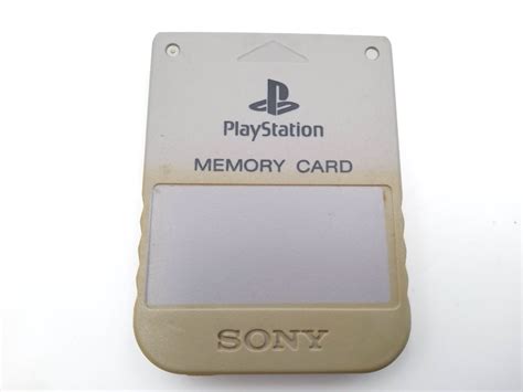 PS1 Memory Card 1MB Sony Retro Japan