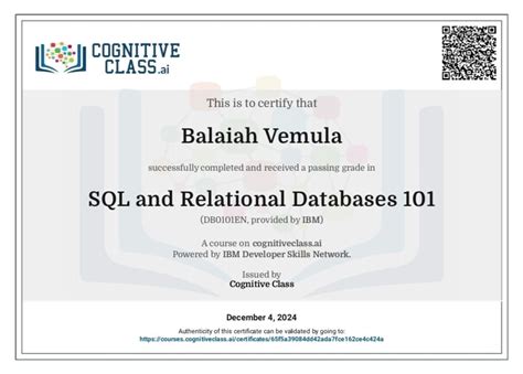 Sql Oraclesql Relationaldb Databasemanagement Dataanalysis Balaiah Vemula