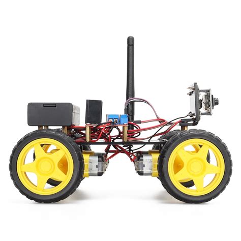 Kit Robot Programabil 4wd Camera Controller Esp32 Control Wifi