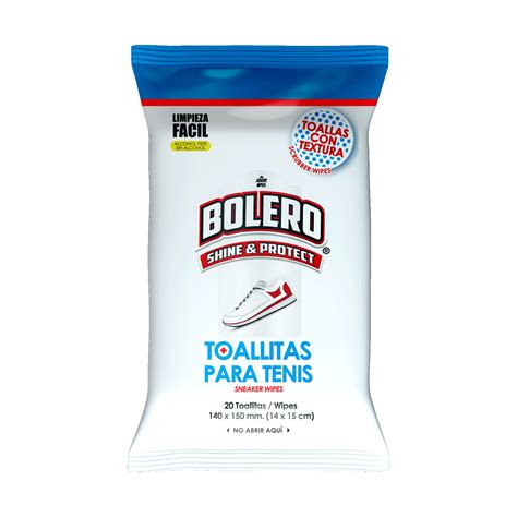 Bolero Toallitas Limpiadoras Para Tenis