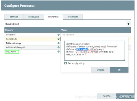 nifi executegroovyscript 操作手法 直接用sql 脚本 执行任务 操作数据 nifi groovy csdn博客
