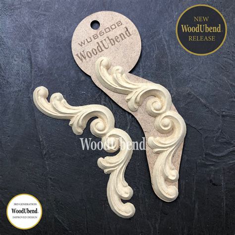 Rankenwerk Hochkant Dekore Woodubend Joined Scrolls Wub6008 Arts