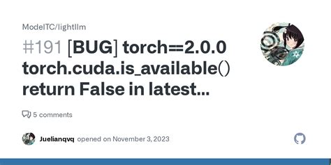Bug Torch200 Torchcudaisavailable Return False In Latest