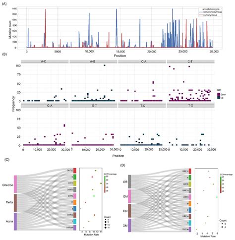 Mutation Spectra Of The Samples And Their Correlation With Gc