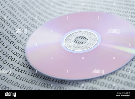 Cd Pay Rows Binary Code Data Carriers Cd Rom Compact Disc Dvd Stores Storage Medium Digitally