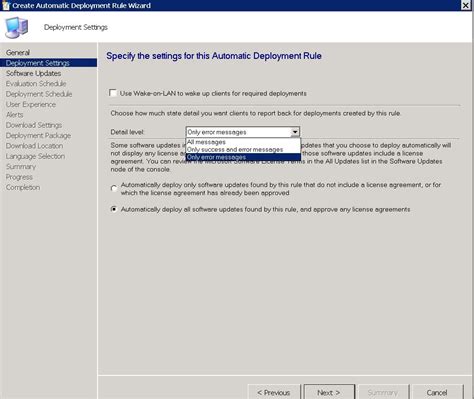 Create A SCCM Automatic Deployment Rule