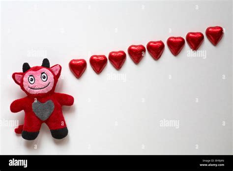 The Devil Loves Chocolate Concept Little Devil Soft Cuddy Toy With