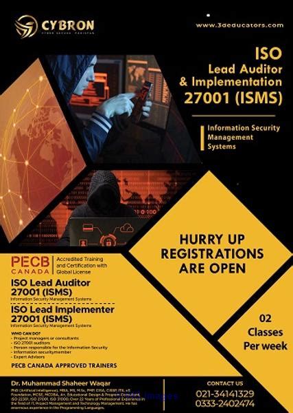 ISO ISMS Lead Implementation Services Others Montreal