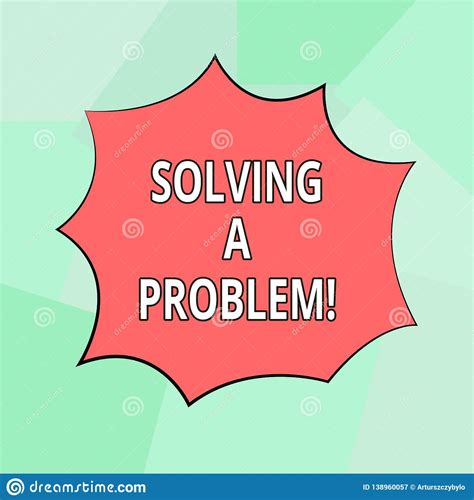 Conceptual Hand Writing Showing Solving A Problem Business Photo Showcasing Include