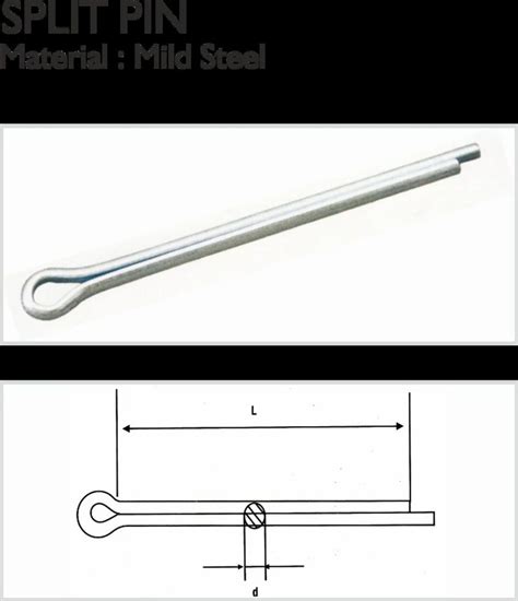 Polished Silver Spl 108 Split Pin At In Ludhiana Id 2853523309030