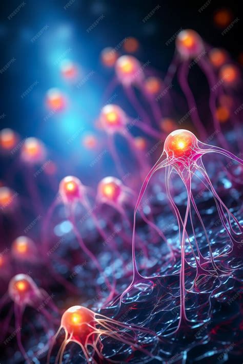 Premium Ai Image Neural Cell Neurons Connecting The Brain